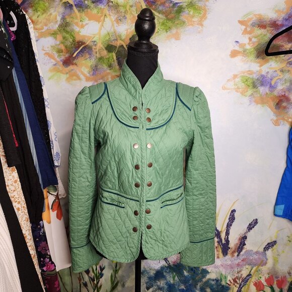 Tulle by Anthropology | Jackets & Coats | Vintage Style Quilted ...